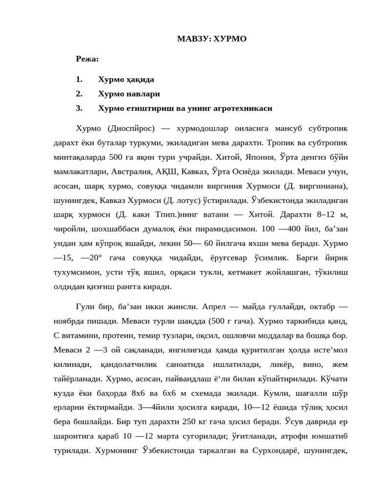 Xurmo | PDF
