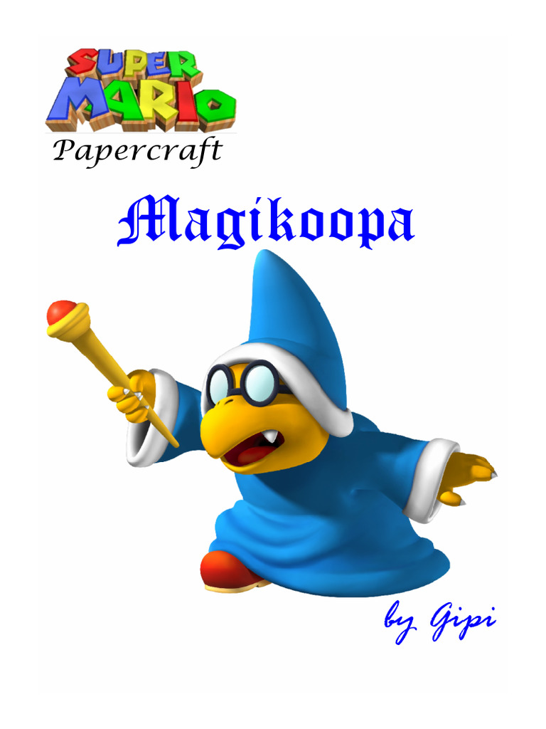 Magikoopa Papercraft - Lined | PDF