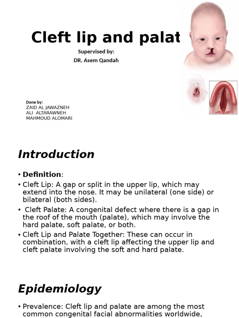 Cleft Lip and Palate 11 Copy Copy11 | PDF | Human Nose | Human Head And ...