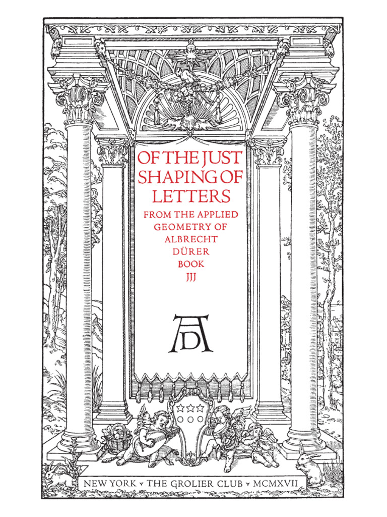 Durers Alphabet Letters | PDF