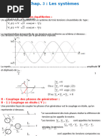 Chpitre II Onduleur Triphasé | PDF | Modulation | Redresseur
