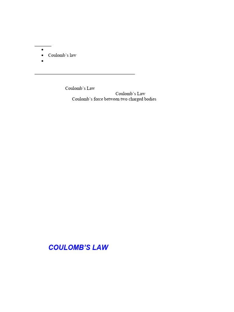 Lecture_2 | PDF | Electric Field | Force