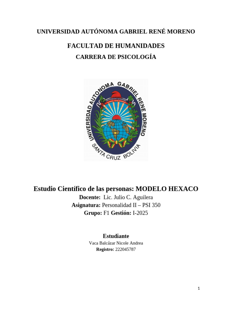 Metodo HEXACO | PDF | Enseñando | Aprendizaje