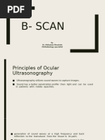 B-Scan Ocular Ultrasound Overview | PDF | Medical Ultrasound | Human Eye