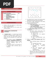 Handout 3a Peptide Drawing | PDF