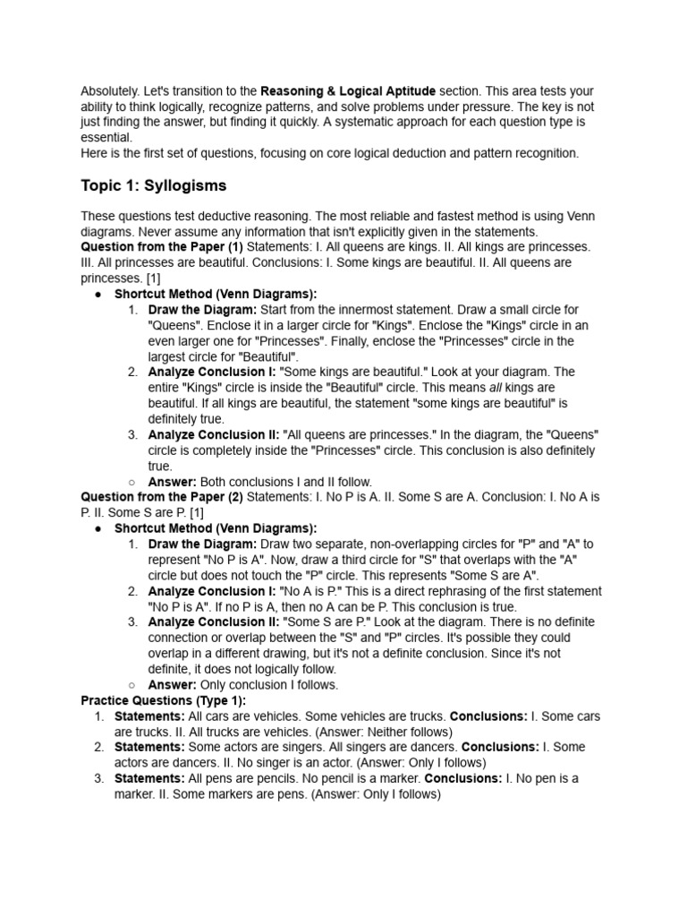 Yes Move On To Next Section | PDF | Deductive Reasoning | Reason