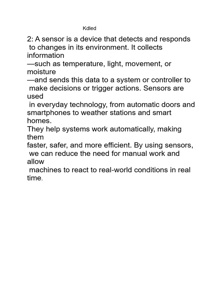 PIR Sensor for Outdoor Lighting | PDF | Equipment