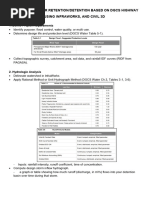 Detention Basins Design Guidance Guide | PDF | Storm Drain | Surface Runoff