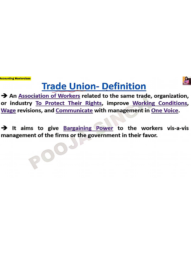 Trade Union | PDF