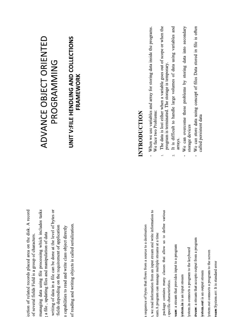 Unit 5java | PDF
