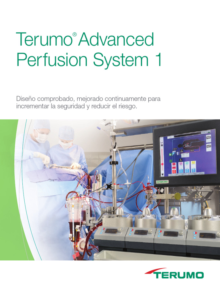 Terumo System 1 Brochure | PDF | Bomba | Monitor de computadora