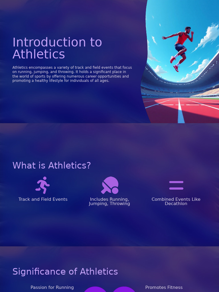 Introduction to Athletics and Careers | PDF