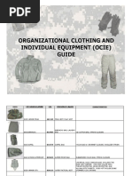 Army CIF Gear List and LIN Codes | PDF | Military Personal Equipment ...