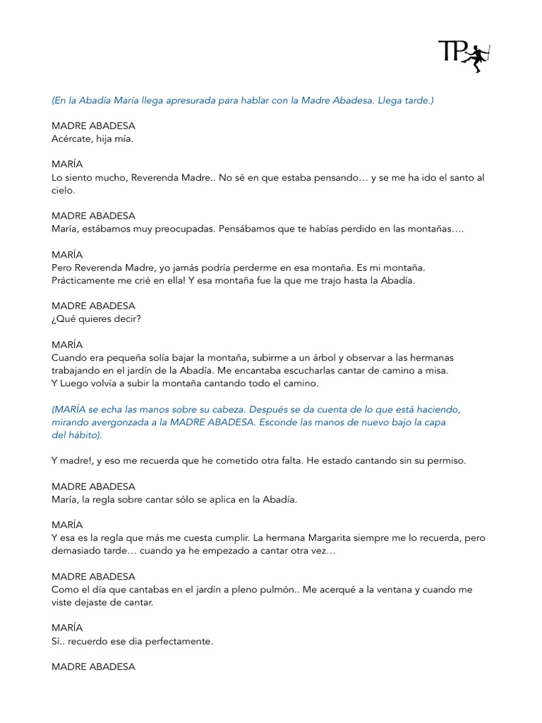 Maria y Abadesa - Texto y Cancion | PDF | María, madre de Jesús