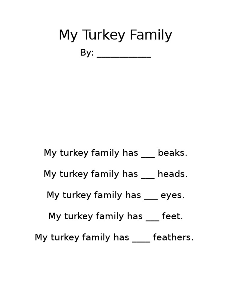 Turkey Family | PDF | Cooking, Food & Wine | Self-Improvement