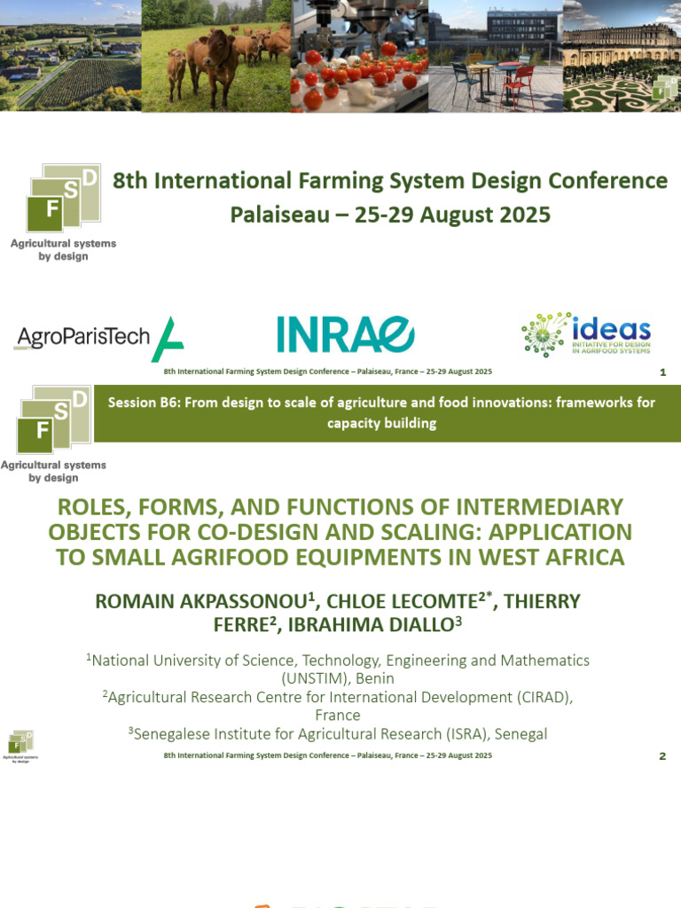 IODs in Agri-food Co-design Strategies | PDF