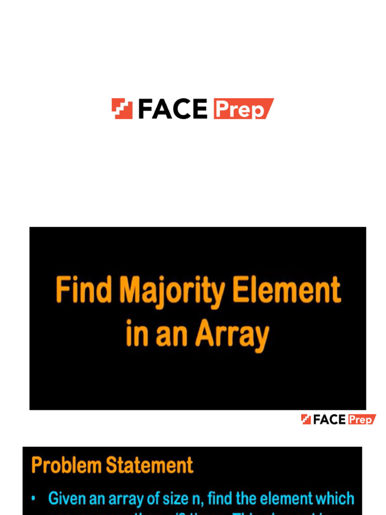 L24 - Majority Element | PDF