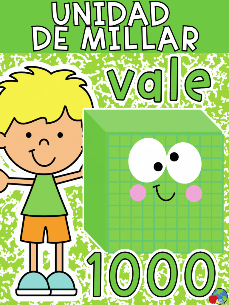 Carteles Valor Posicional - Colores | PDF