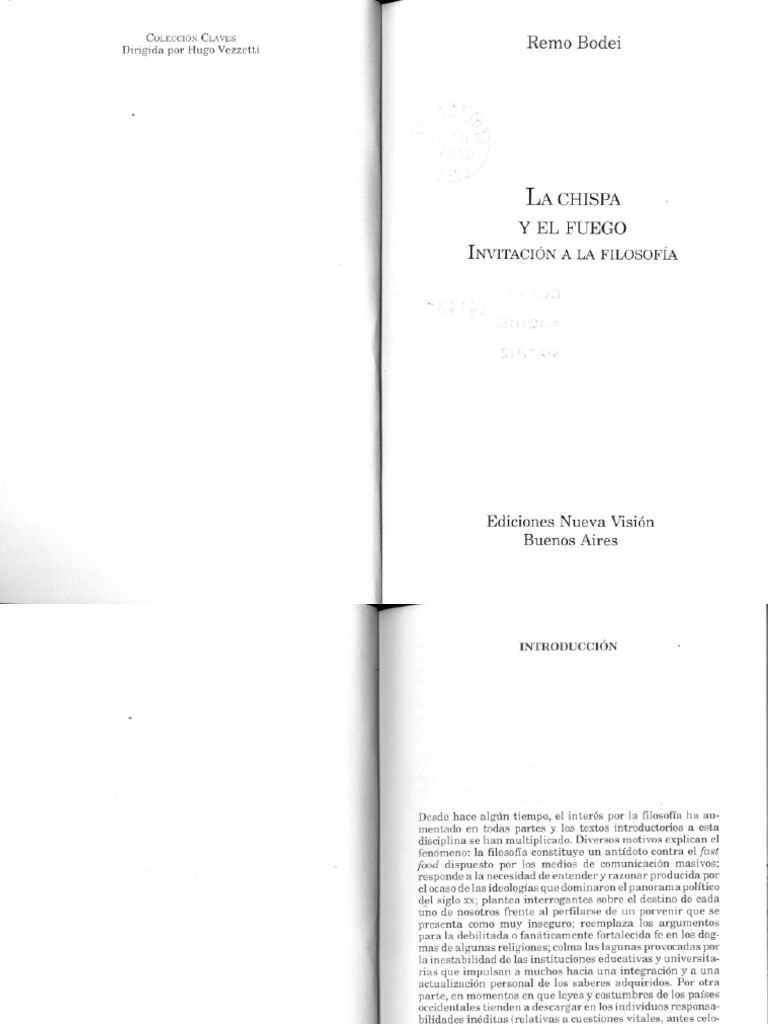 La Chispa y El Fuego | PDF