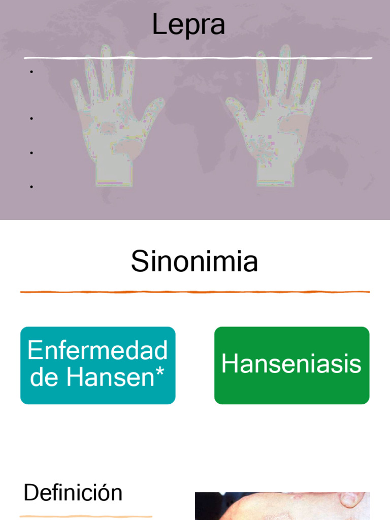 Hanseniasis y lepra grave en México | PDF | Lepra | Enfermedades y ...