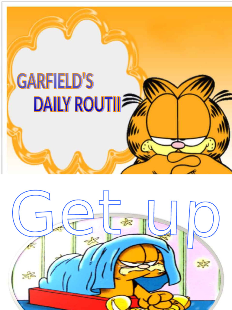 Garfield Routine | PDF