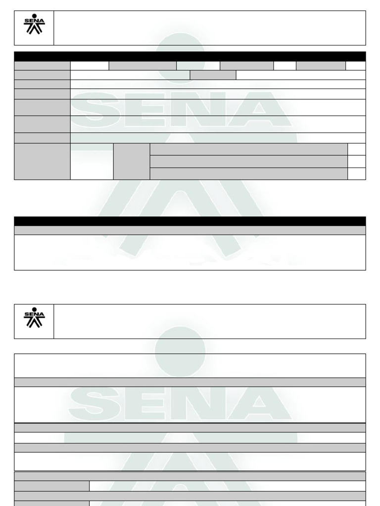 Reporte Proyecto Formativo - 2926775 - Elaboracion de Un Programa de | PDF | Análisis | Aprendizaje