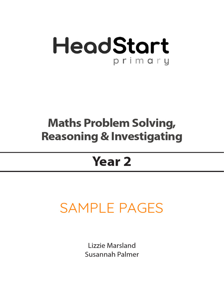Year 2 Maths Problem Solving Guide | PDF | Multiplication | Elementary ...