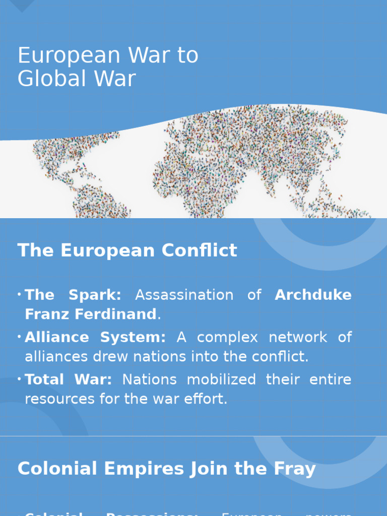 European War To Global War | PDF