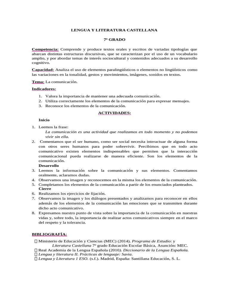 7C1 Cast 7º | PDF