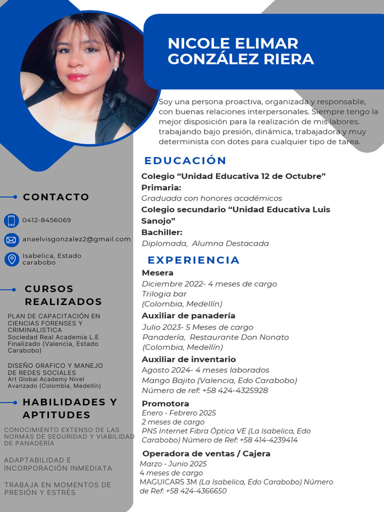 Currículum 20250803 220752 0000 | PDF