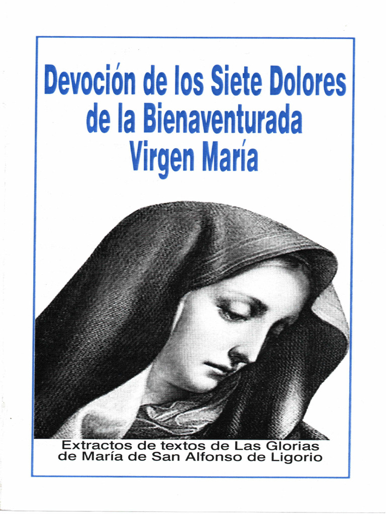Los 7 Dolores de Maria San Alfonso Ligorio | PDF