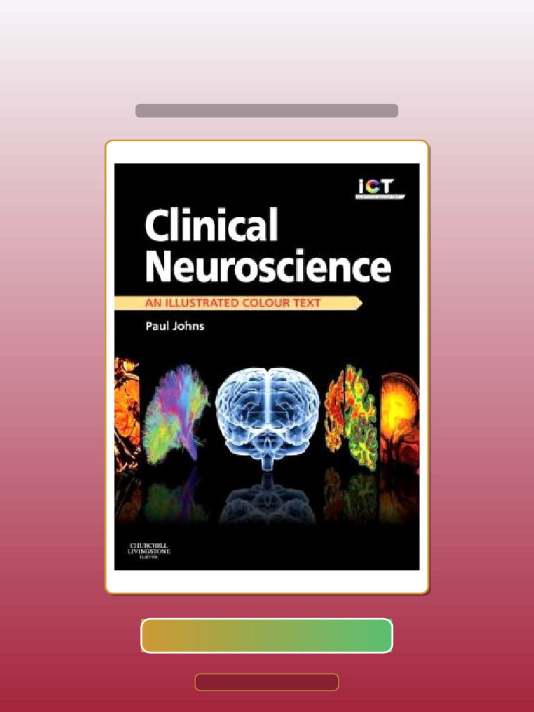 Clinical Neuroscience An Illustrated Colour Text PDF Testbank | PDF ...