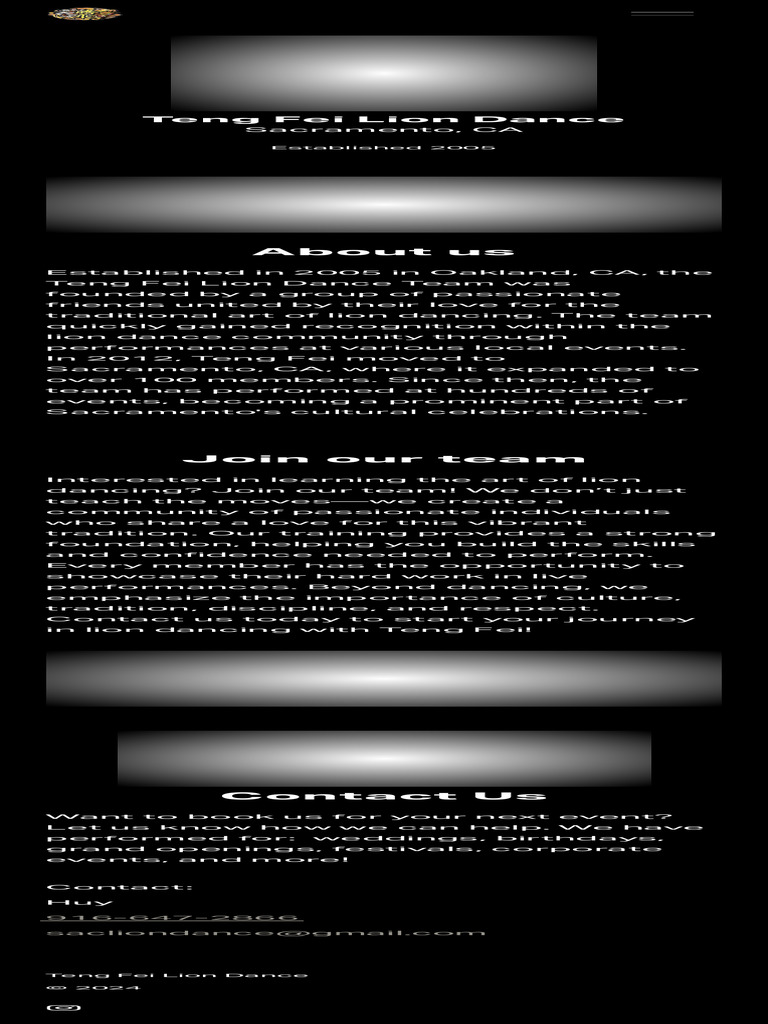 Teng Fei Lion Dance | PDF