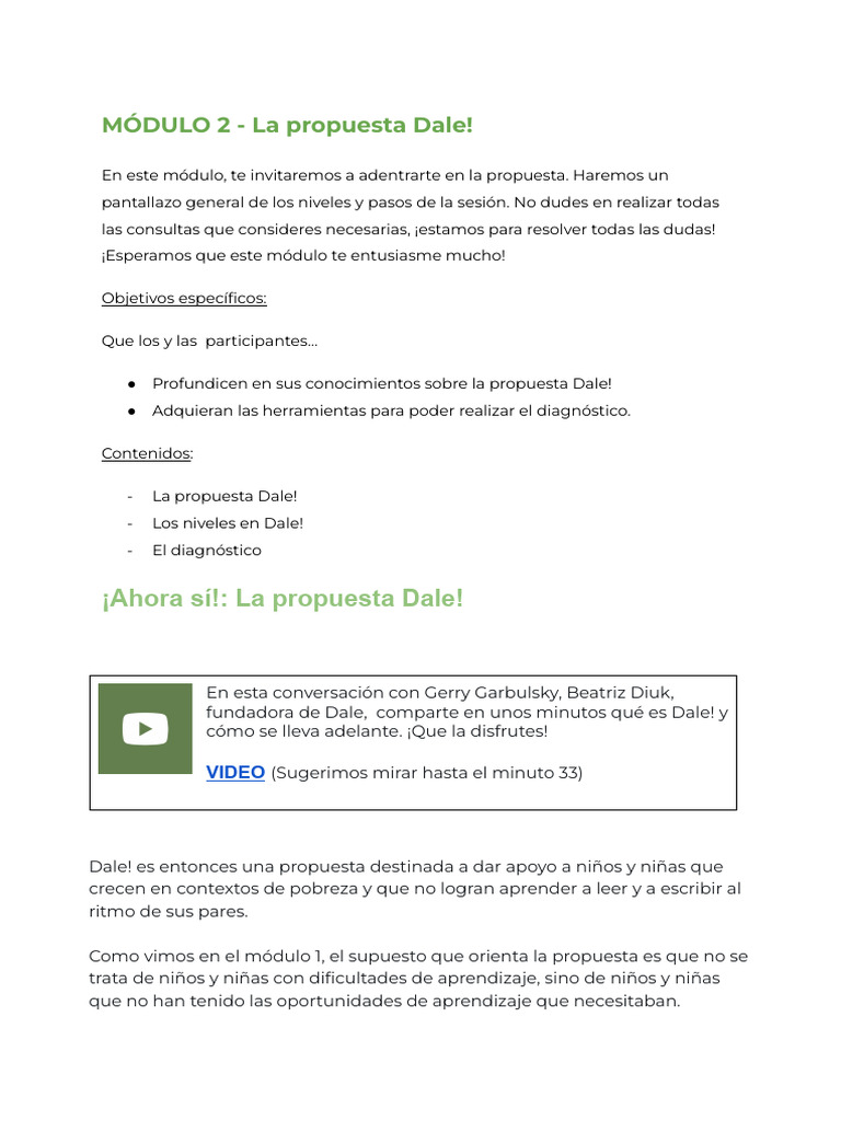 Módulo 2 - Final v2 Material Descargable | PDF | Aprendizaje