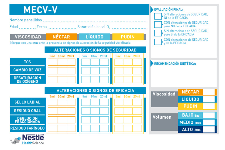Evaluación MECV-V-página 1 | PDF