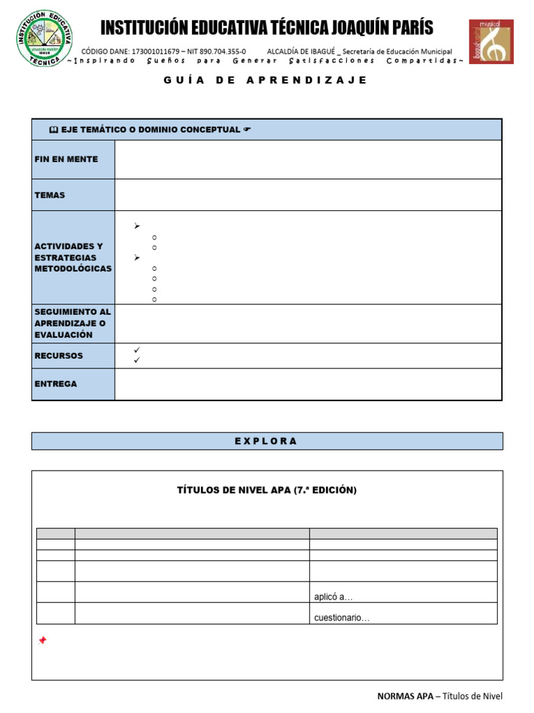 Guía Informática - Títulos de Nivel APA | PDF | Microsoft Word | Estilo apa
