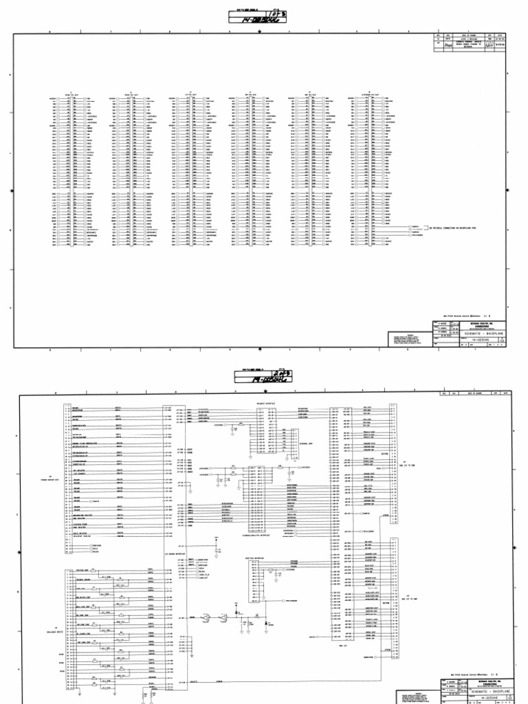 Backplane PCB Schematic 14-005046 | PDF