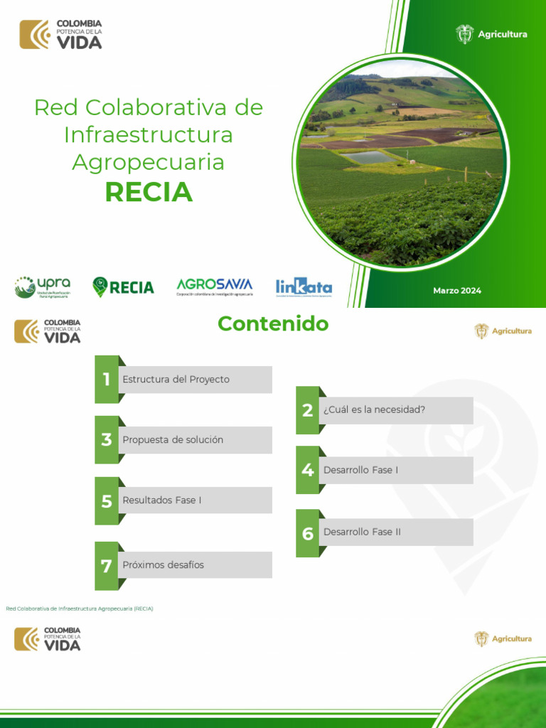 7.4 Ppt-Upra Recia | PDF | Infraestructura | Granjas