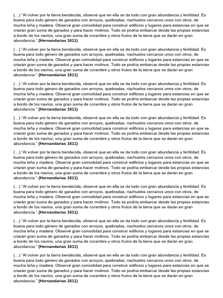 Al Volver Por La Tierra Bendecida HERNANDARIAS | PDF