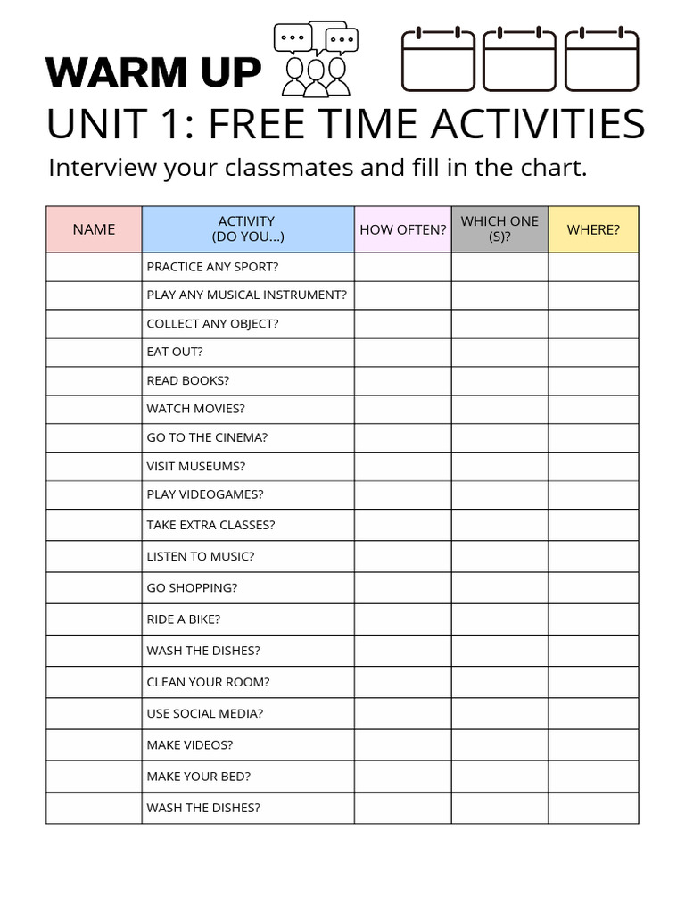 Free Time Activities - 20250903 - 170716 - 0000 | PDF