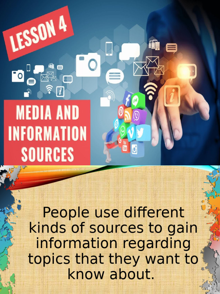 Media Information Sources | PDF | Libraries | Books
