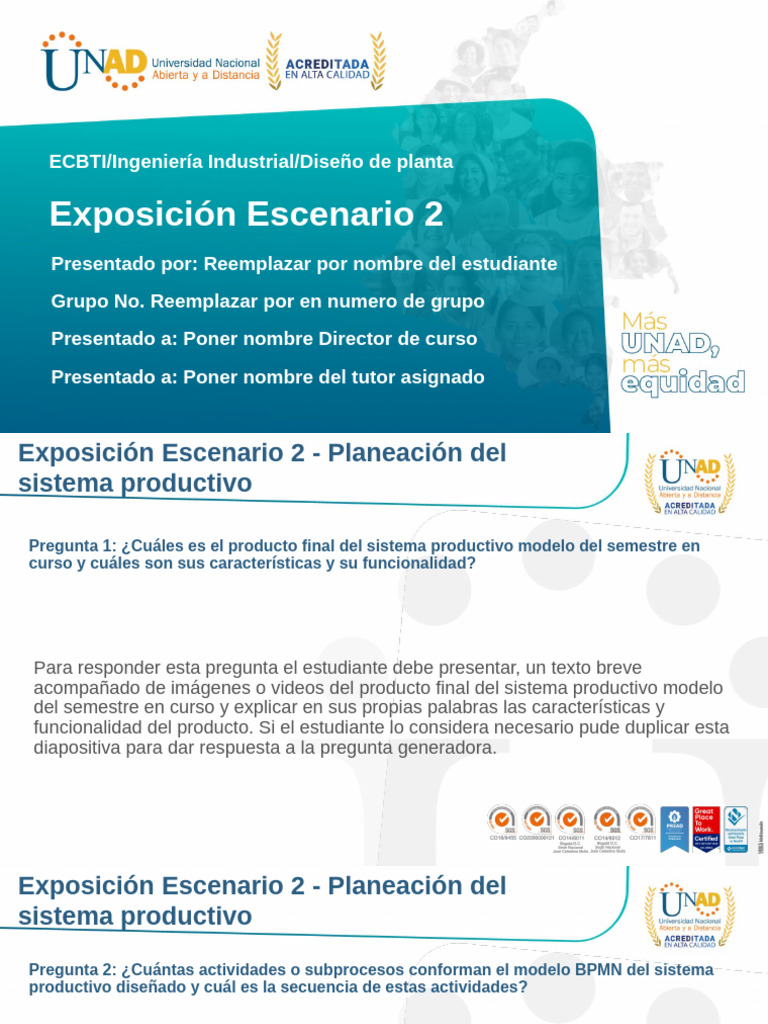 Anexo 7 - Plantilla de Microsoft Powerpoint de La Exposición Escenario 2 | PDF | Informática