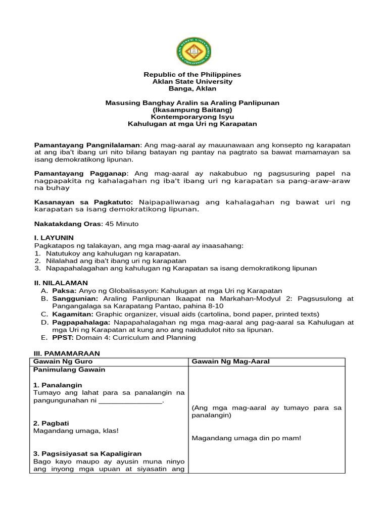 DLP AP10 Q2 Final Final Final | PDF