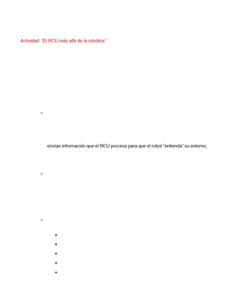Importancia del E6-RCU en Robótica | PDF | Robot | Robótica