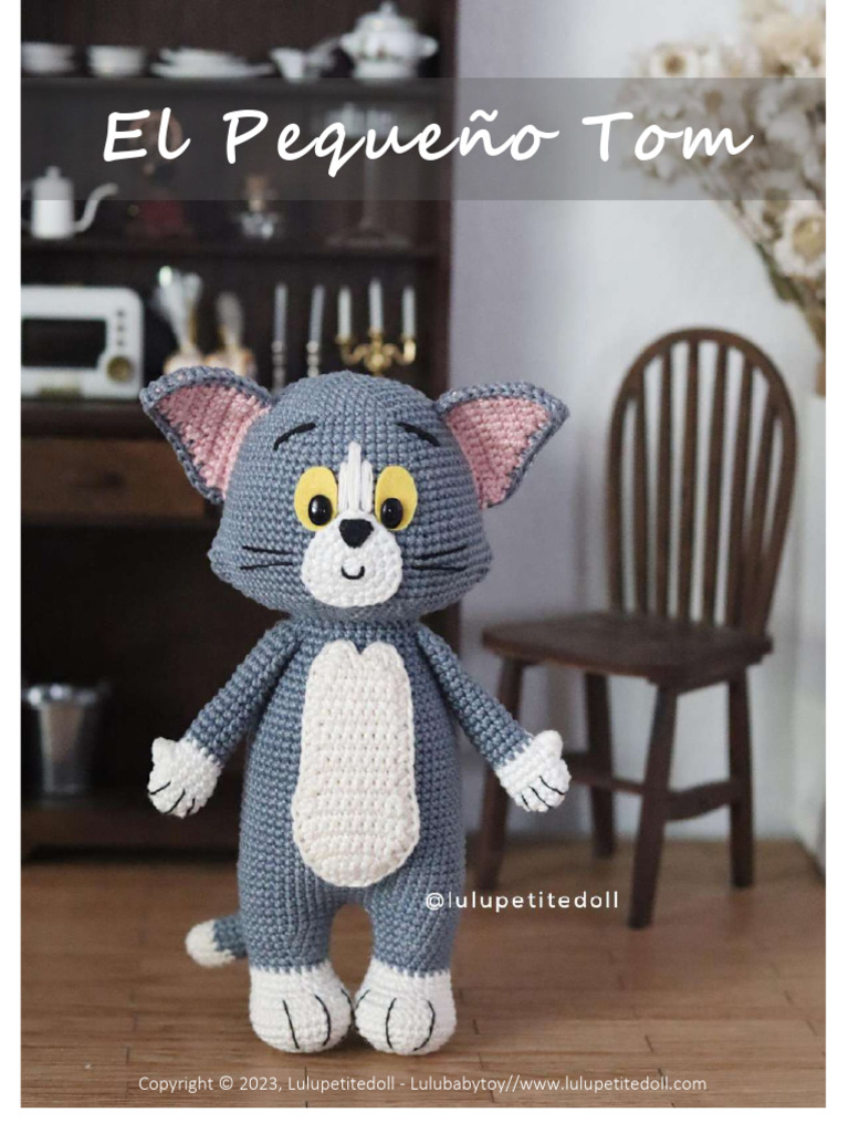 Tom y Jerry a Crochet: Patrón Gratis | PDF
