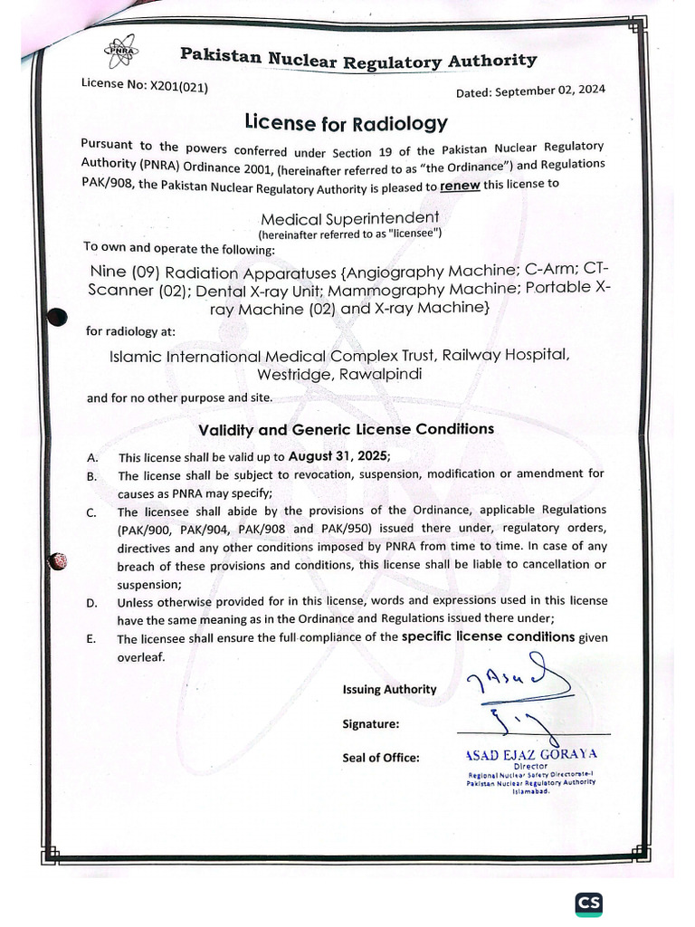 Pnra License | PDF