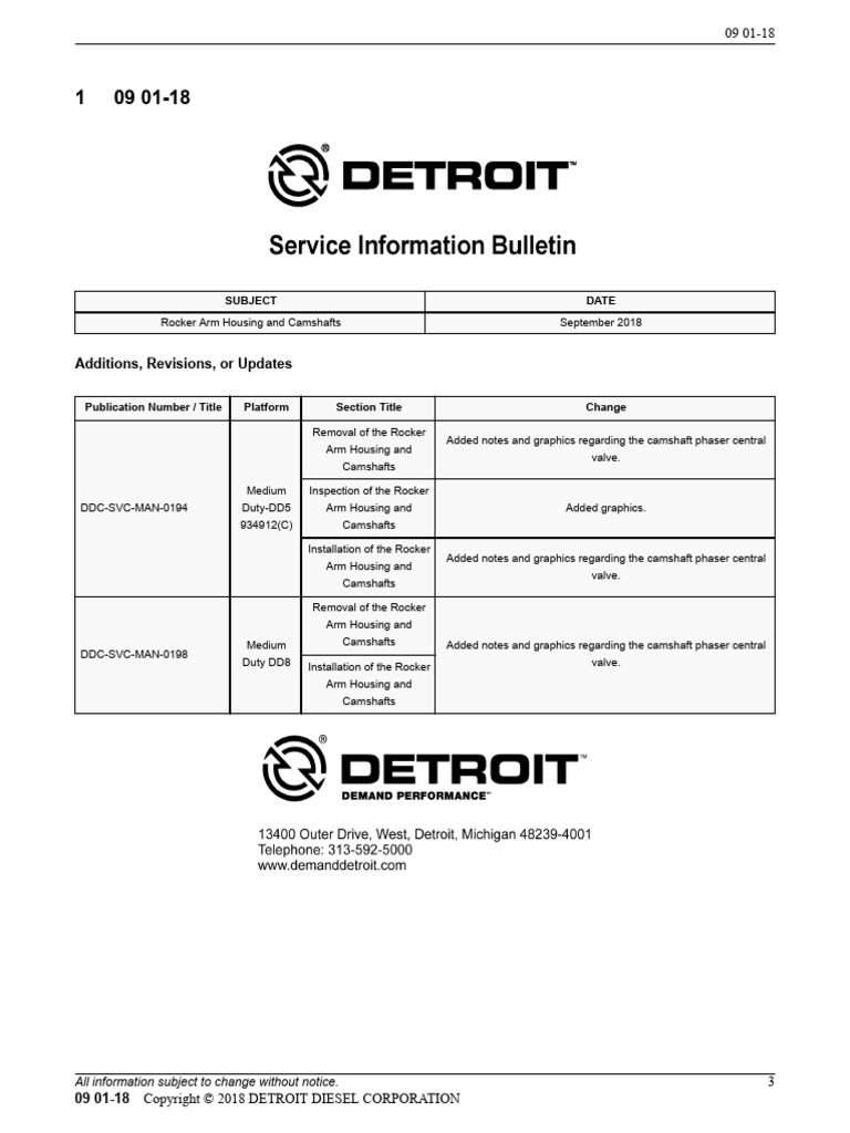 DD8 Rocker Arm Housing Guide | PDF | Bearing (Mechanical) | Diesel Engine