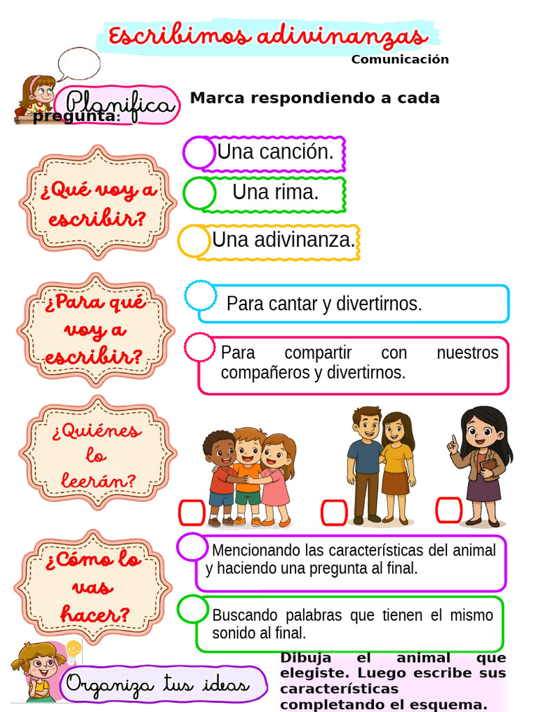 Escribimos Adivinanzas | PDF