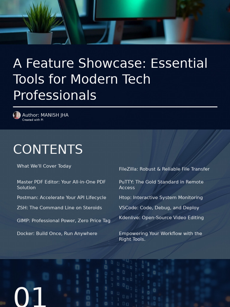 Essential Tools for Tech Professionals | PDF | Software | Software ...