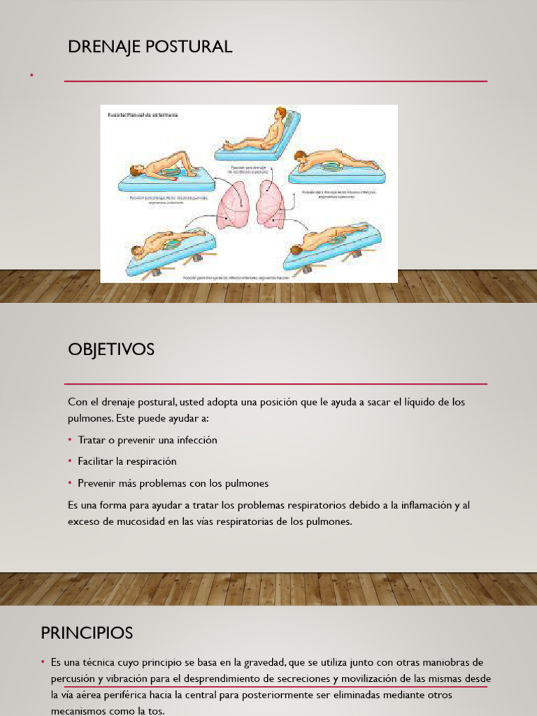 Drenaje Postural Actividad 7 | PDF